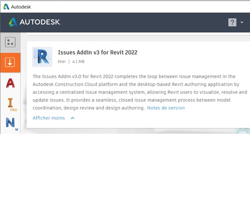 Village BIM - [Nouveauté] Plugin Revit Issues v3 Pour Revit 2022