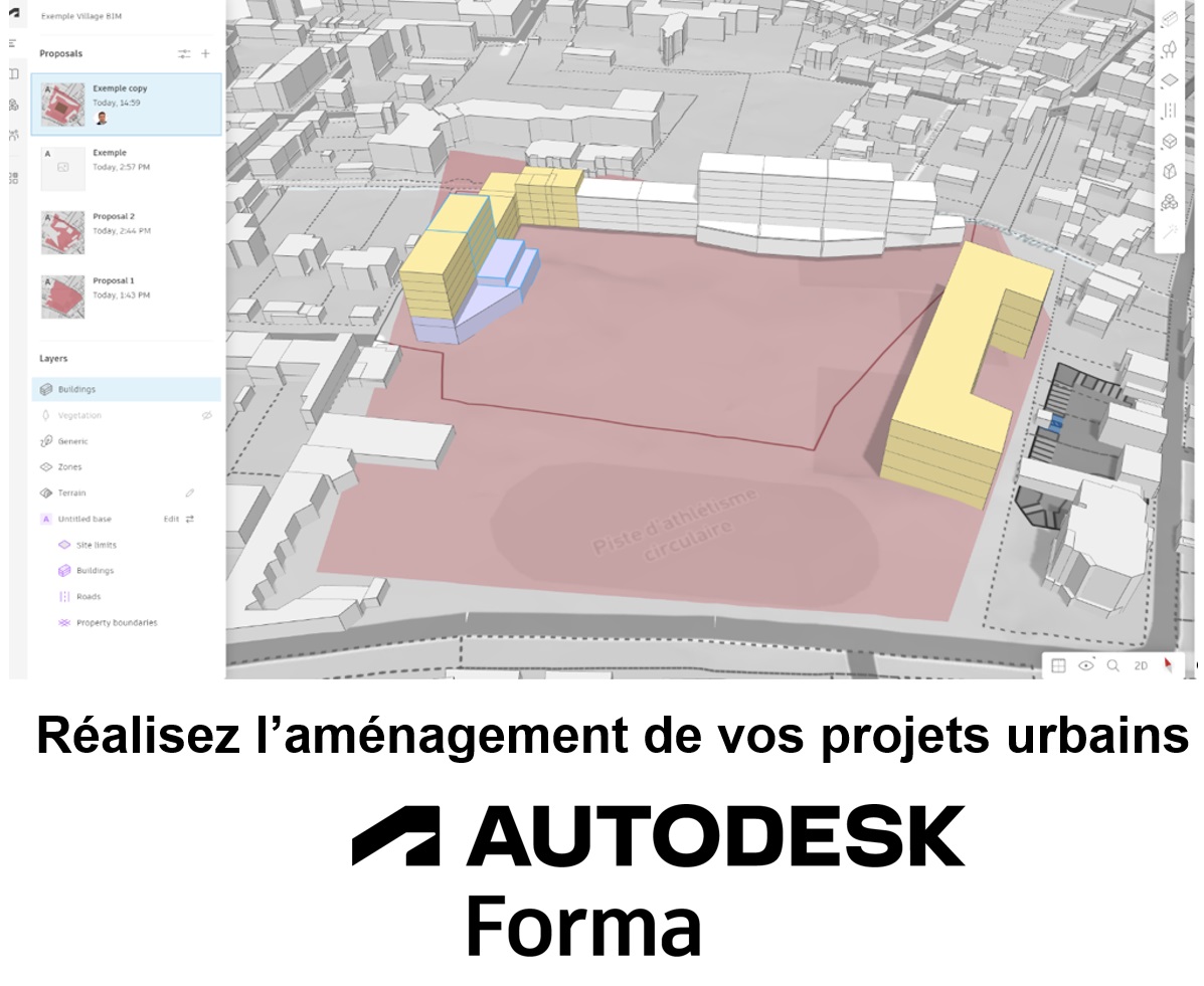 Village BIM - [Nouveauté] Autodesk Forma – Réalisez l’aménagement de ...